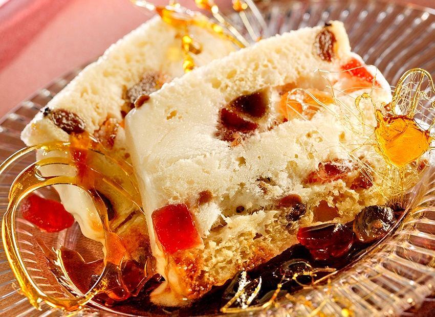 Entremet glacé de nougat et panettone | Intermarché