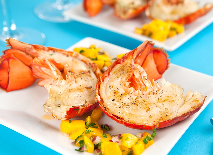 Gegrilde kreeft met mango | Intermarché