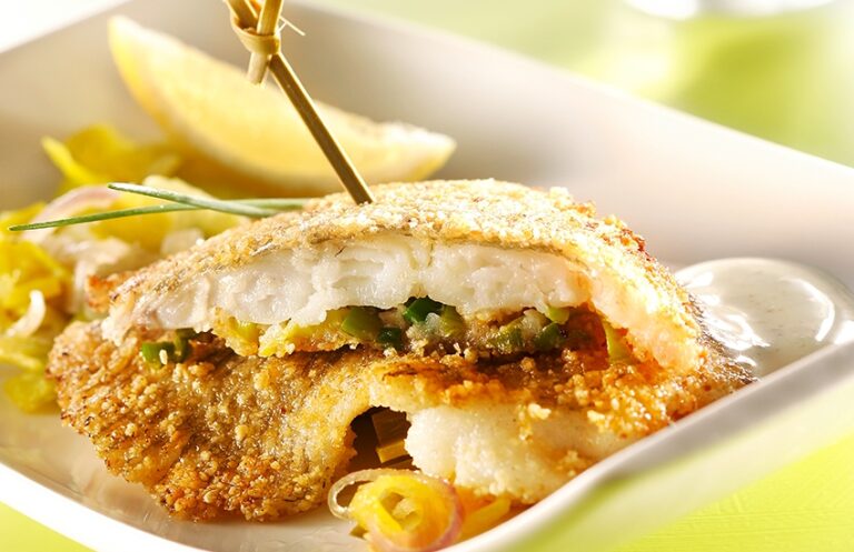 Filets de plie panés aux poireaux | Intermarché