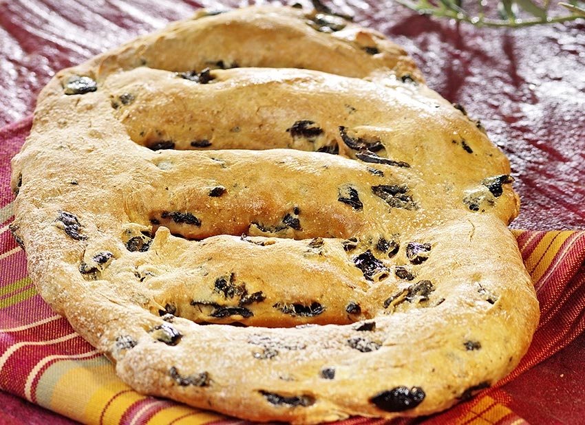 Fougasse aux olives | Intermarché