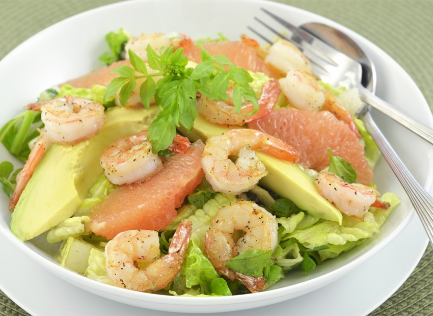 Garnalensalade, pomelo en avocado | Intermarché