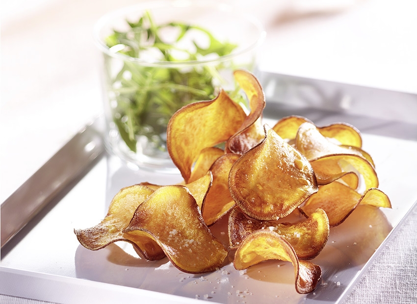 Chips légères de patates douces | Intermarché